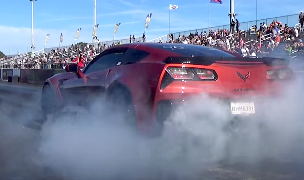 Daytona Sunset Z06 tearing up the Palm Beach Strip, Drag Strip that is ...