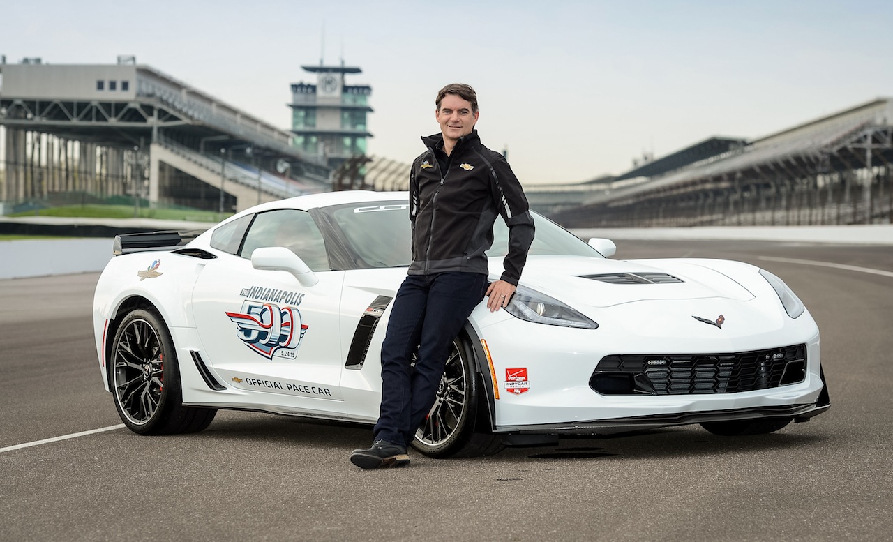 Jeff Gordon to pilot 2015 Corvette Z06 Indy 500 Pace Car - VetteTV