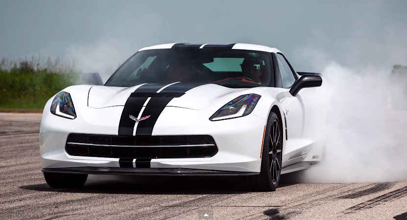 Hennessey’s 707-horsepower supercharged Corvette thunders on Texas ...