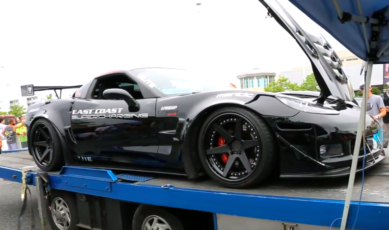 Supercharged LOMA Corvette spits fire on the dyno - VetteTV