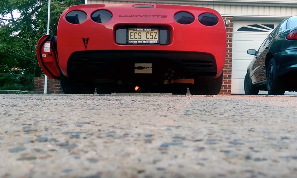 You gotta hear this C5 Corvette Z06 with open headers - VetteTV