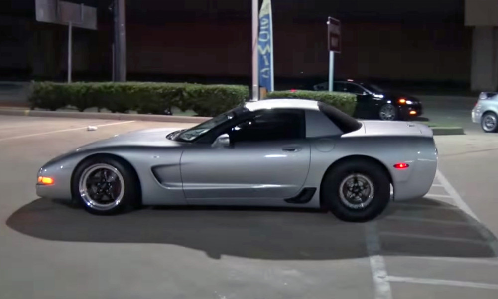 Street monster Corvette Z06 flaunts its huge turbo in public - VetteTV