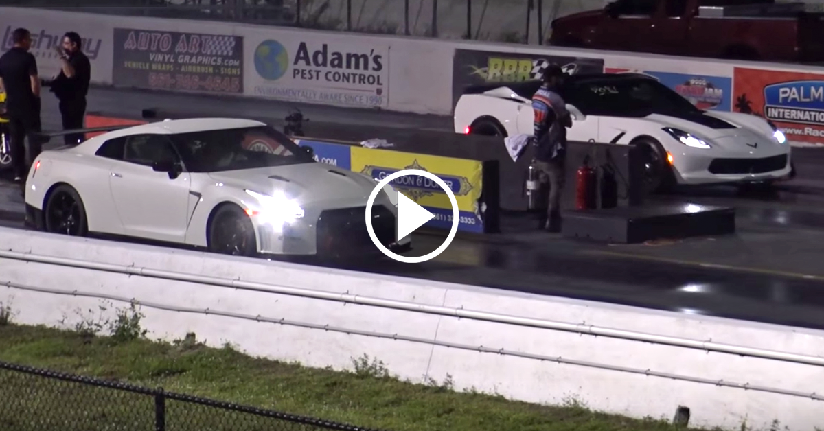 NISMO GT-R faces supercharged Corvette - VetteTV
