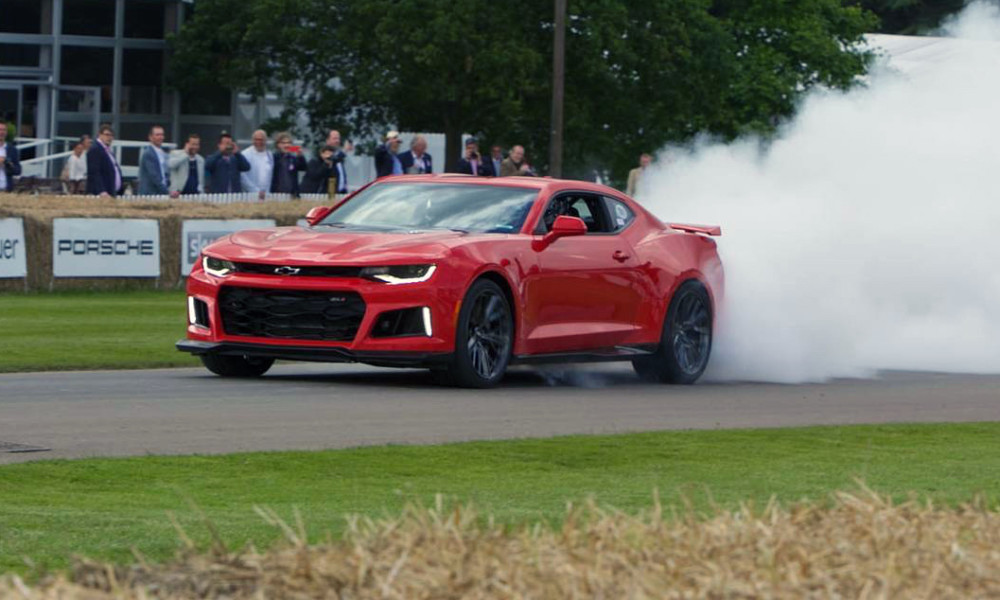 2017 Chevy Camaro ZL1 Shows Off Line-Lock and Rolling Burnout Mode ...