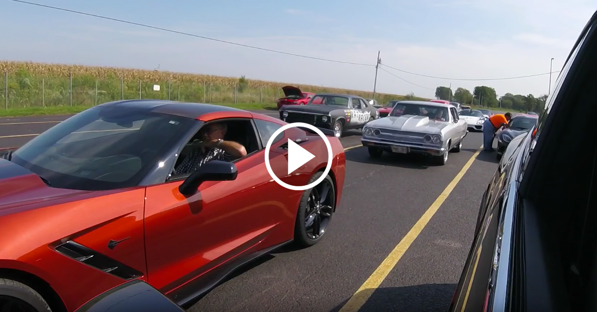 Chevy Corvette Vs. The Future? Tesla P90D Vs. C7 - VetteTV
